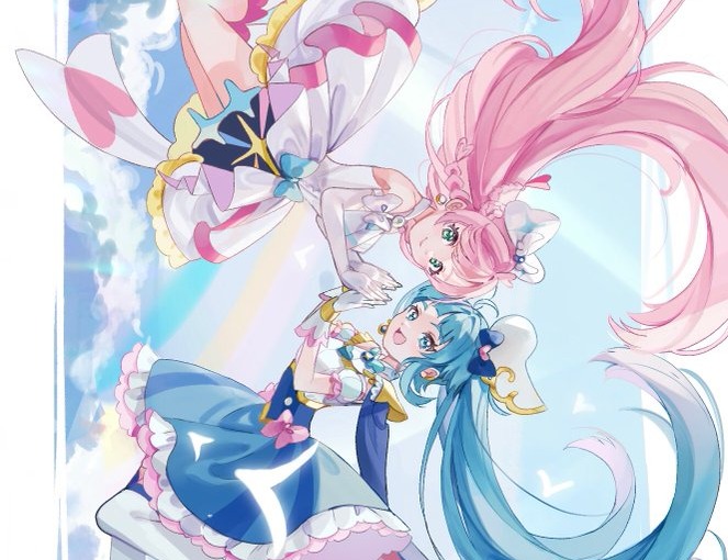 憧れのヒーローと出会えた女の子 キュアプリズムの圧倒的ヒロイン ほか ひろがるスカイ！プリキュアイラストまとめ | ニチアサエイト